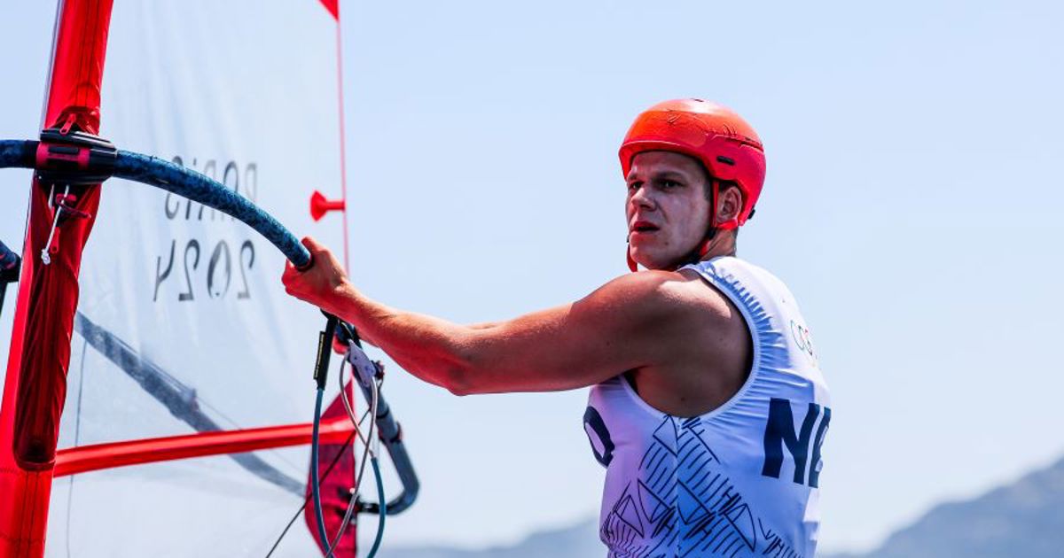 Brons voor windfoiler Luuc van Opzeeland | TeamNL