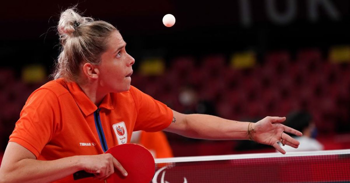 Paratafeltennisster Kelly van Zon | TeamNL