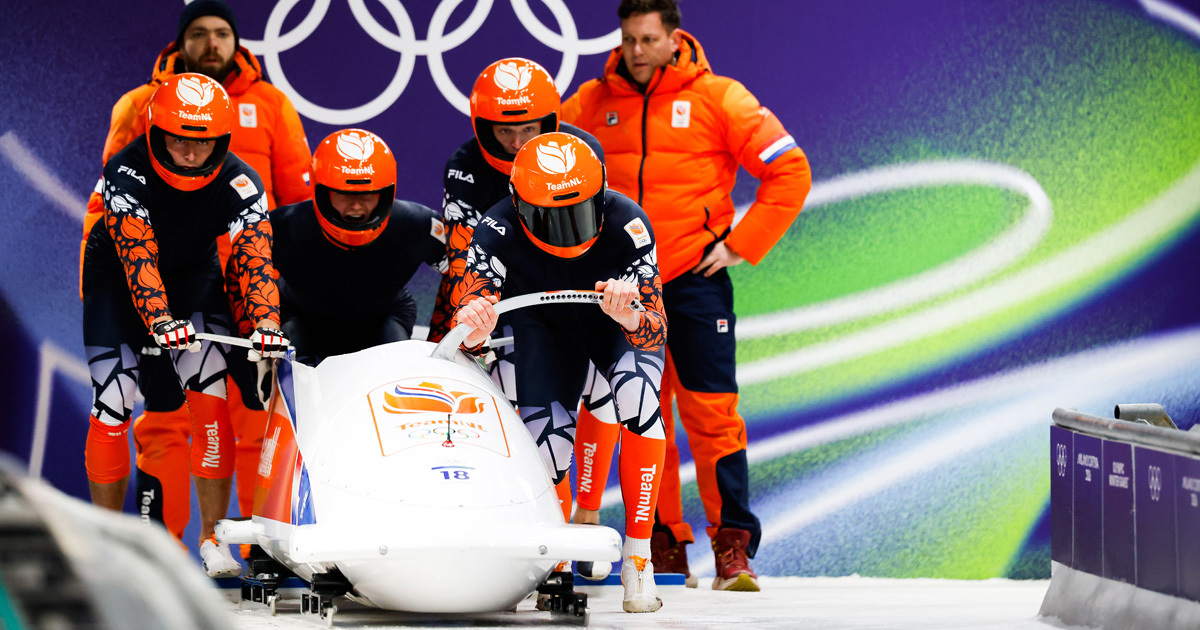 Bobslee (m) viermansbob heat 3 en 4 | Olympische Spelen 2026 | TeamNL