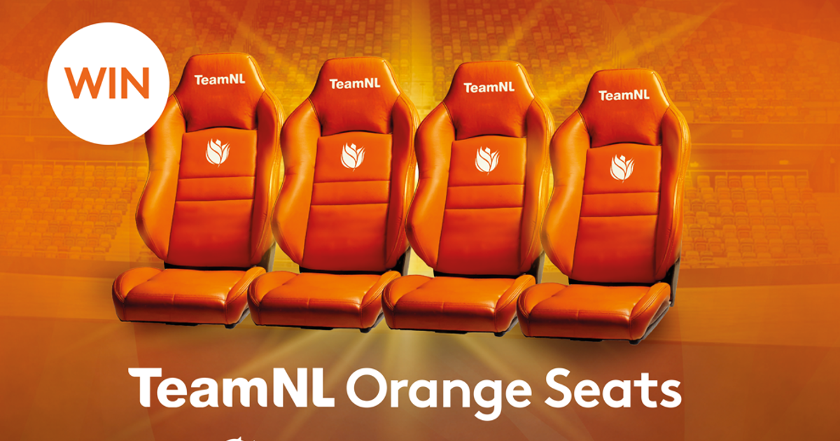 TeamNL Orange Seats - De beste plek bij jouw favoriete sport | TeamNL