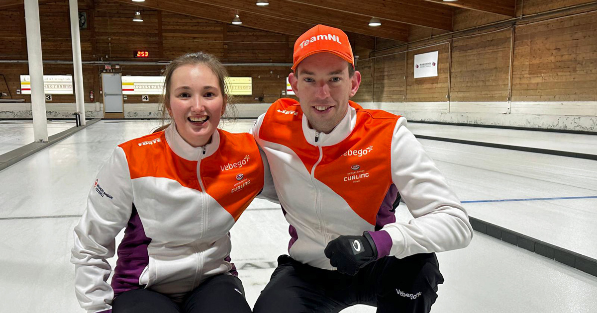 Lisenka Bomas en Wouter Gösgens: hier word je als curler herkend | TeamNL